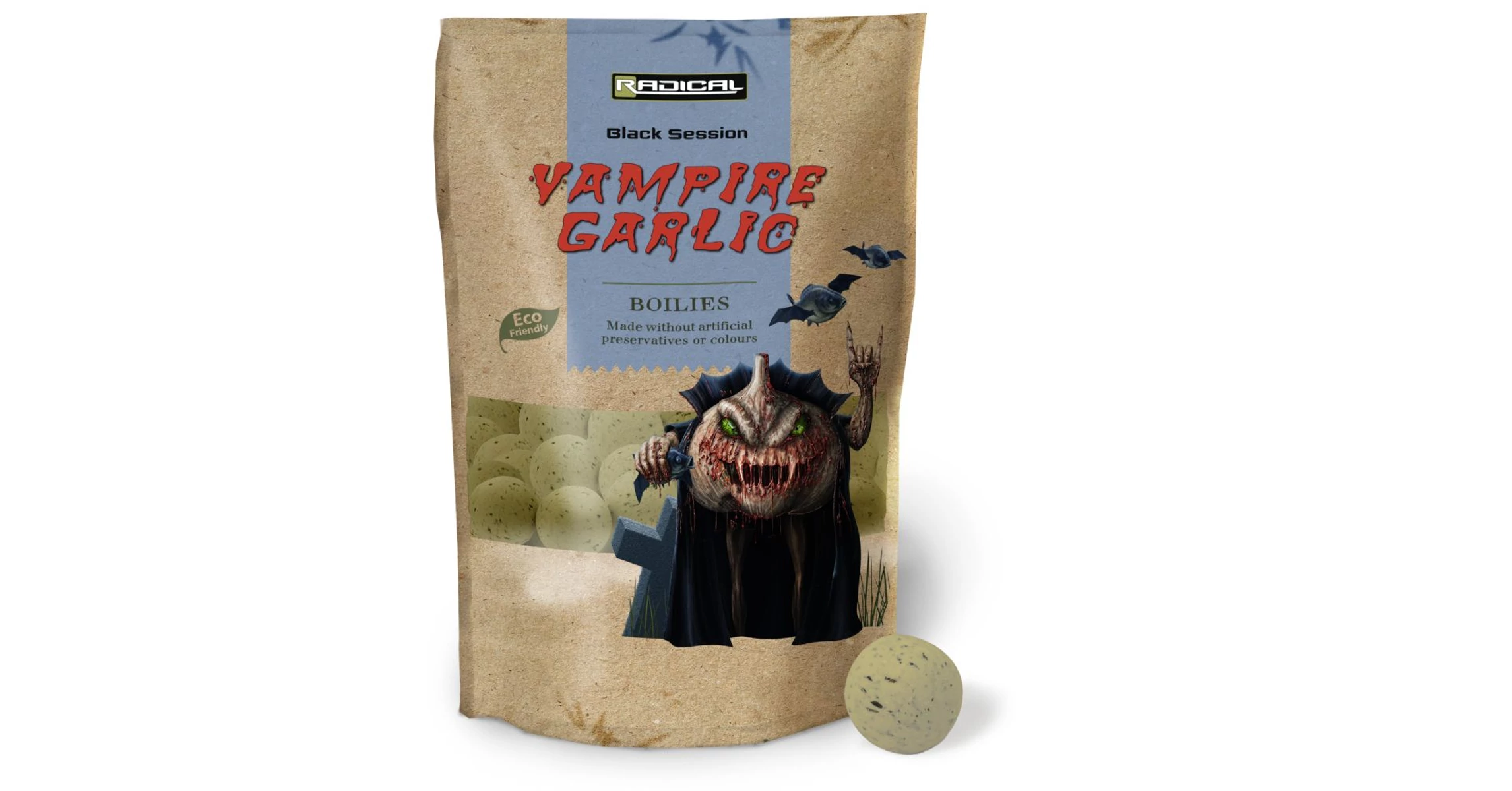 RADICAL VAMPIRE GARLIC foghagymás Bojli Ø20MM 1KG-eFish.hu