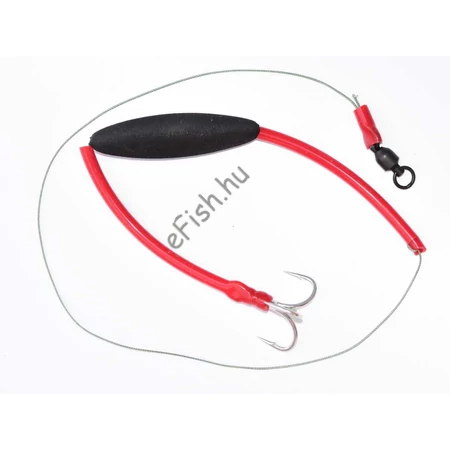 Black Cat Worm Pop Up dobós emelt fenekező harcsázó szerelék-eFish.hu